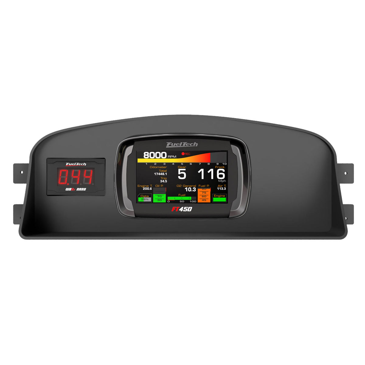 Fueltech FT450 FT550 FT600 Wideband Nano NanoPRO Dash Cluster Mount
