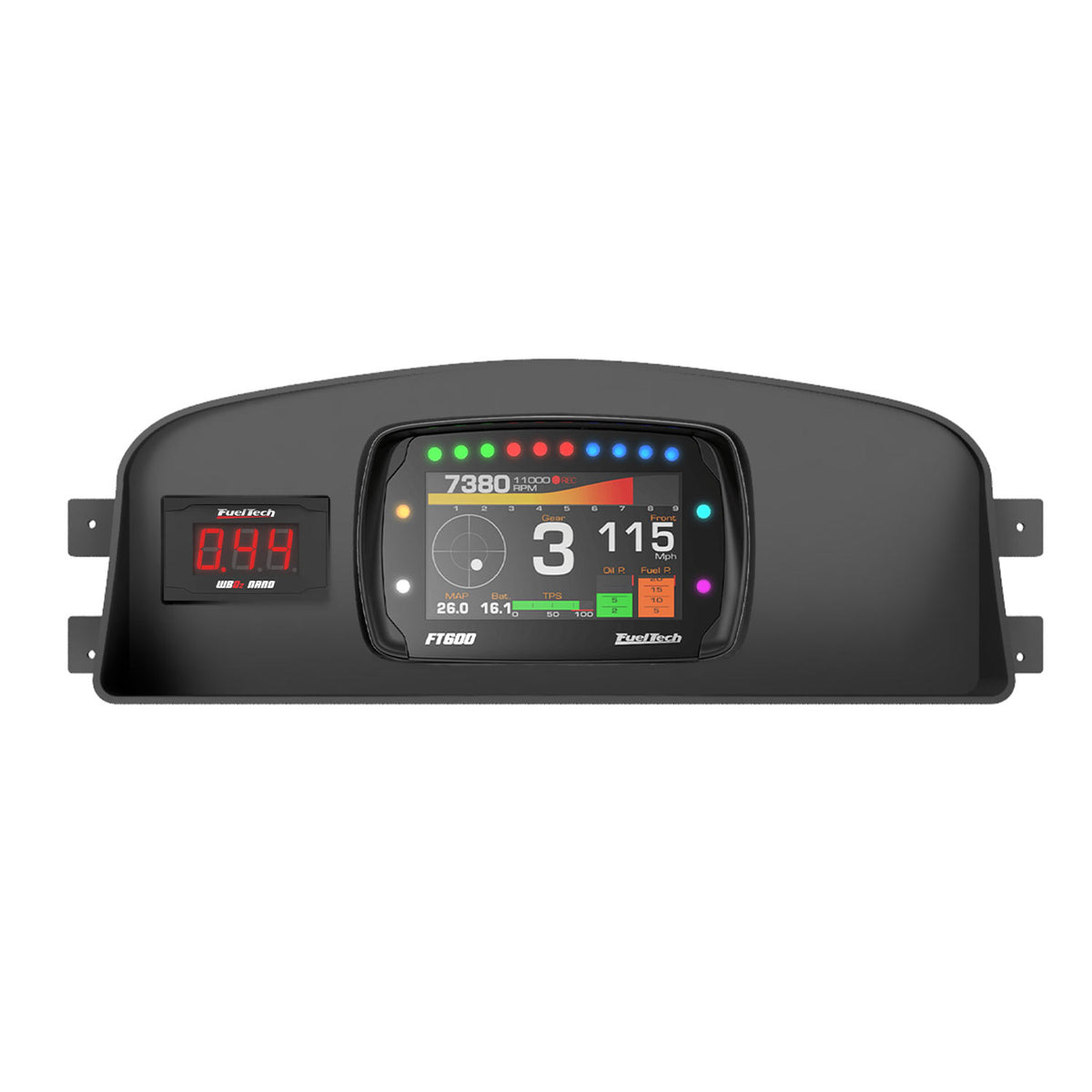 Fueltech FT450 FT550 FT600 Wideband Nano NanoPRO Dash Cluster Mount