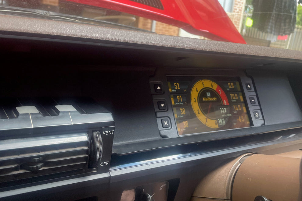 Holden Commodore VK Cluster Mount for Haltech iC-7, Motec, Aim and ...