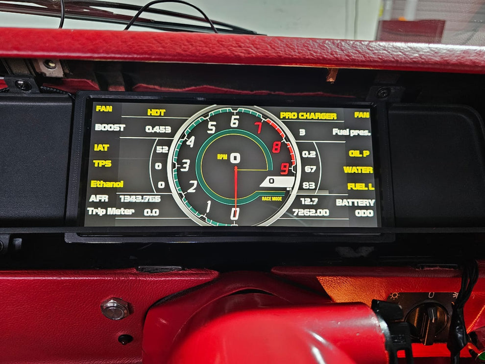 Holden Commodore VK Cluster Mount for Haltech iC-7, Motec, Aim and ...