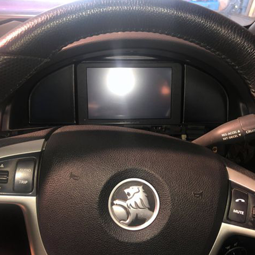 Holden Commodore VE Cluster Mount for Haltech iC-7, Motec, Aim and