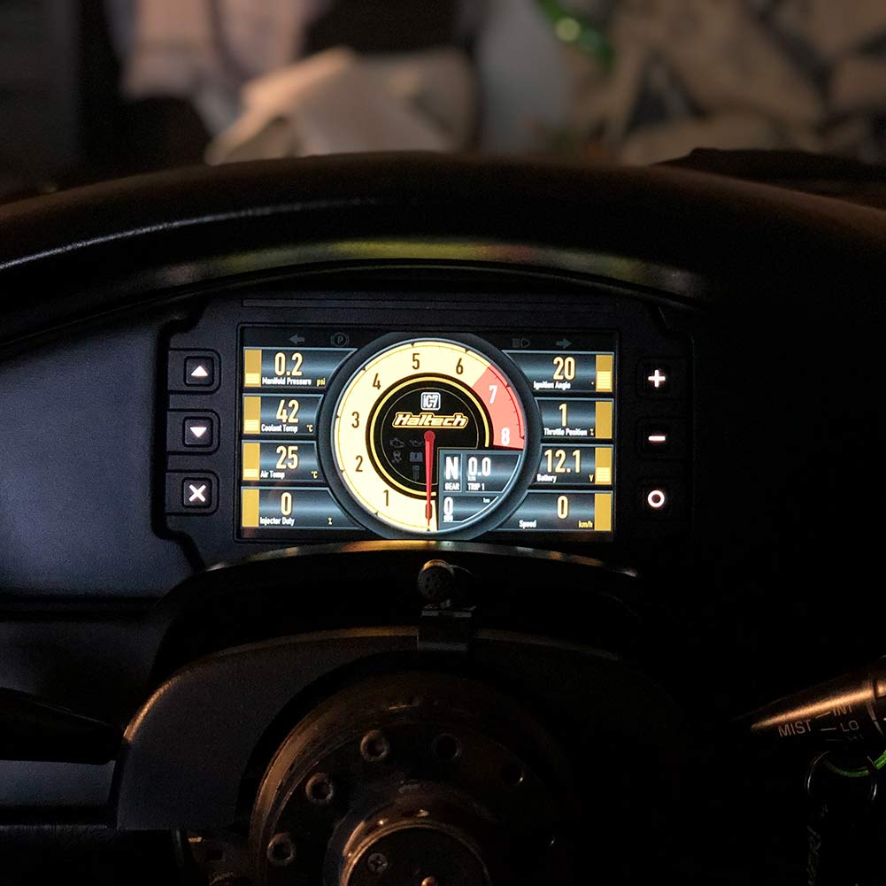 Toyota MR2 SW20 Cluster Mount for Haltech iC-7, Motec, Aim and more